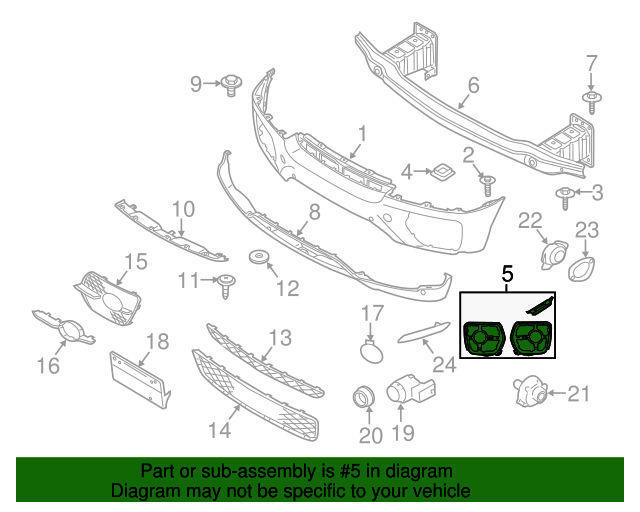 51117210936 - 2008-2014 BMW X6 Repair Kit (51-11-7-210-936) | BMW of ...