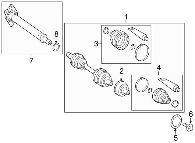 2014-2020 Mercedes-Benz Axle Assembly 246-330-18-01 | MB Online Parts