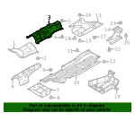 2013-2020 Ford Fusion Floor Pan Heat Shield DG9Z-5411434-B | Online ...