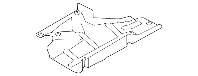 2013-2016 Ford Fusion Rear Deflector HS7Z-9911778-D | QuirkParts