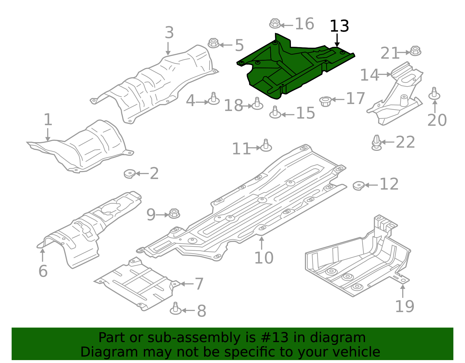 DS7Z-9911778-J - High-Quality Rear Deflector for 2013-2020 Ford ...