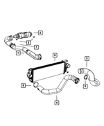 Radiator and Related Parts; Charge Air Cooler for 2014 Jeep Grand ...