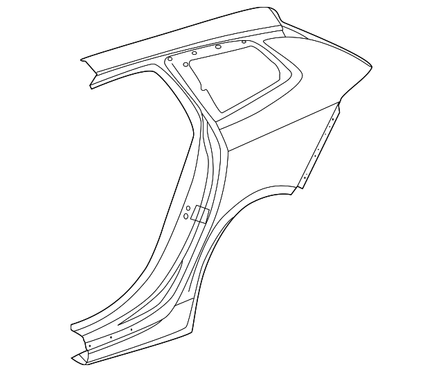 39164845 GM Quarter Panel | GM Parts Store