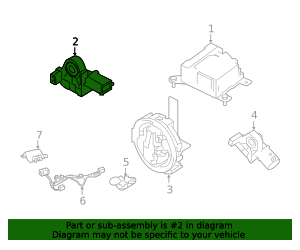 2019-2020 Nissan Ft Impact Sensor 98581-5NA6A | TascaParts.com
