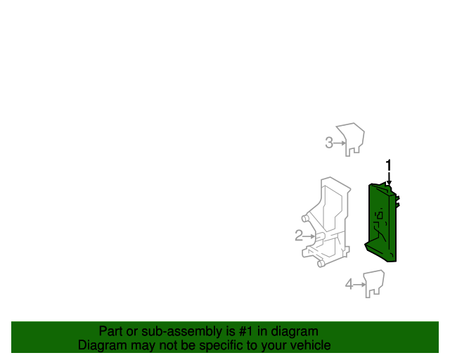 906-545-43-01 - Fuse Box 2010-2013 Mercedes-Benz | Mercedes-Benz USA Parts