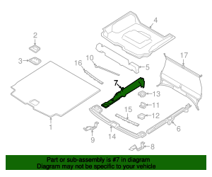 2018-2020 Volvo XC60 Side Support - Driver's Side (LH) 32149607 ...