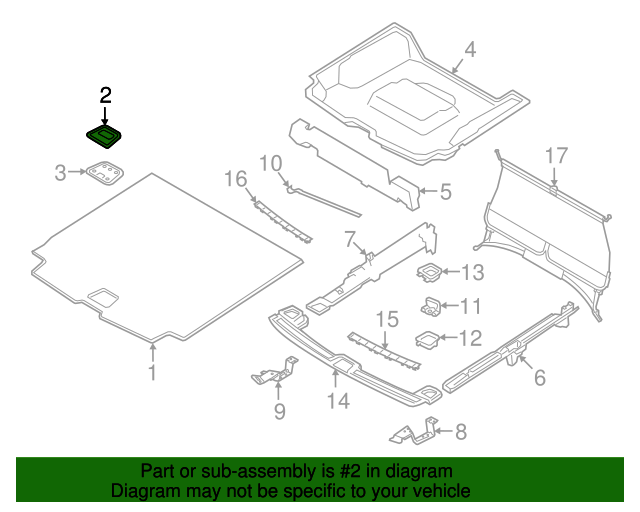 2018-2020 Volvo Floor Cover Handle 32205654 | TascaParts.com