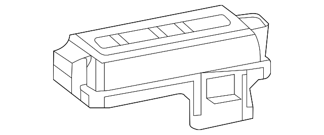 Accessory Wiring Junction Block Cover 85154548 | GMPartsDirect.com
