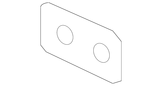 2019-2023 Mercedes-Benz Upper Hinge Plate 463-723-16-00 | MB OEM Parts