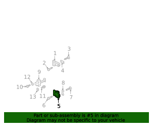 2022-2023 Mercedes-Benz Door Hinge 463-720-43-03 | AutoNationParts.com