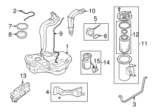 5N0-906-129-B - Fuel Pump - 2009-2015 Volkswagen Jetta | VW Direct Auto ...