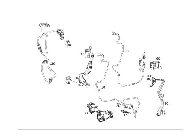 2016-2025 Mercedes-Benz Rotational Speed Sensor 253-905-35-00 | MB OEM ...