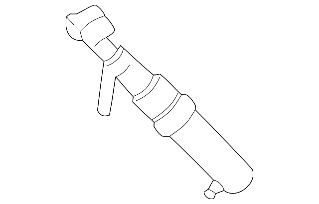 2003-2012 Mercedes-Benz Telescopic Nozzle 230-860-20-47 | Mercedes-Benz ...