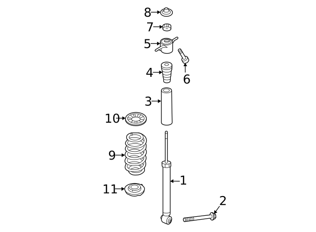 2021-2024 Hyundai Shock Mount 55310-AA000 | OEM Parts Online