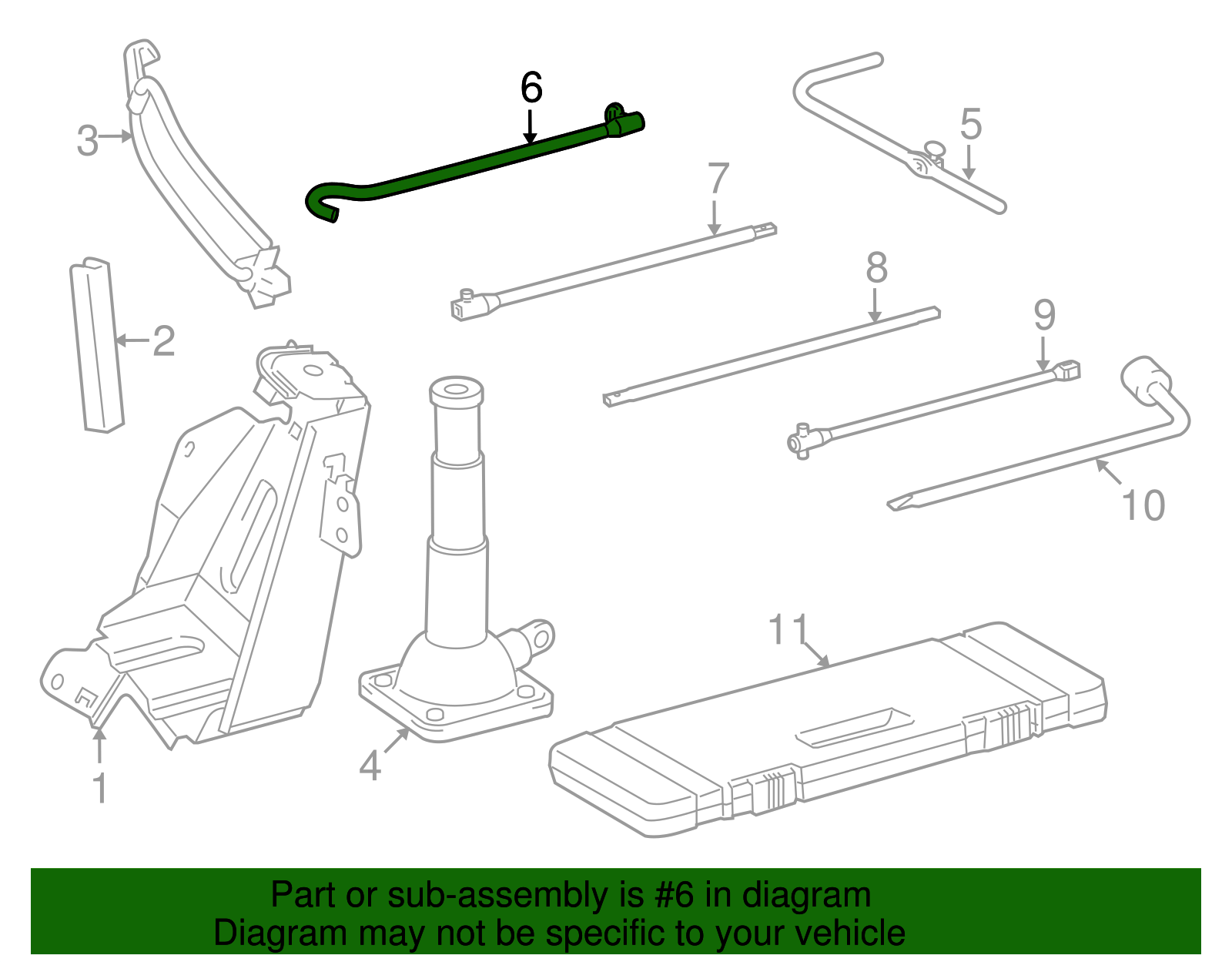 2008-2024 Toyota Handle 09115-35110 | Toyota Parts Center