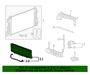 2021-2024 Chevrolet Trailblazer Front Bumper Shutter 60007022 ...