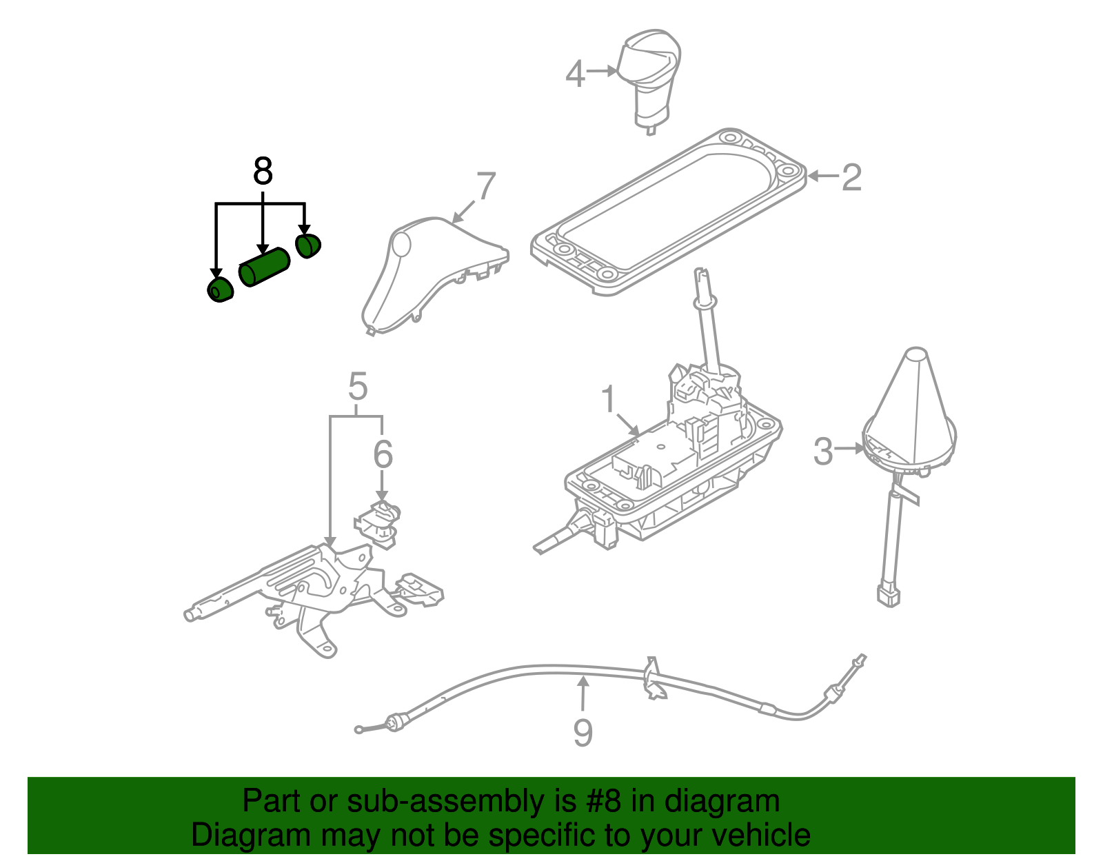 2011-2015 Mini Cooper Parking Brake Pedal Release Handle 34-40-6-774 ...