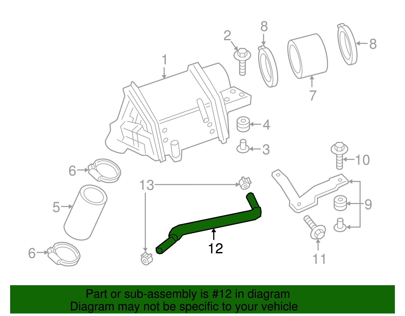 2016-2020 Infiniti Water Hose 21308-5CA5A | INFINITI OF WEST CHESTER