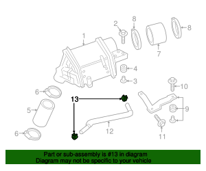 16439-56S0A - Water Hose Clamp - 2011-2020 Infiniti | Discount Infiniti ...