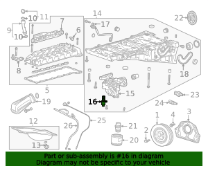 55509666 - Engine Oil Pressure Control Solenoid Valve 2019-2025 GM ...