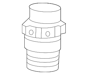 2019-2023 GM Oil Filter Connector 55495106 GM | GMPartsDirect.com