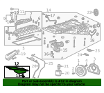 2020-2025 GM Lower Oil Pan 55506665 GM | GMPartsDirect.com