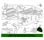 2020-2025 GM Front Crankshaft Engine Oil Seal 55509254 GM ...