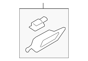 2013-2019 Ford Escape Trim Molding CJ5Z-7841018-A | TascaParts.com