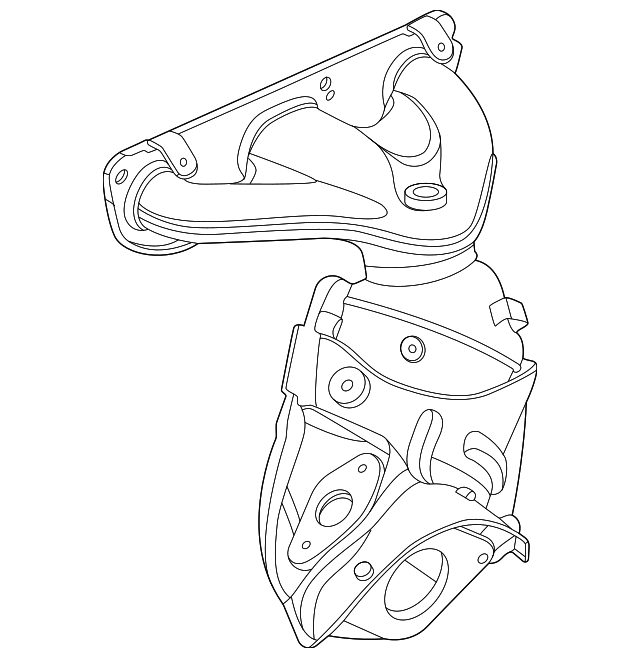 2024 Nissan Sentra Mnfd W/Converter 140E2-6LY0A | OEM Parts Online