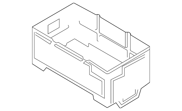 37112-2W802 - Battery Cover - 2016-2020 Kia | Kia Auto Parts