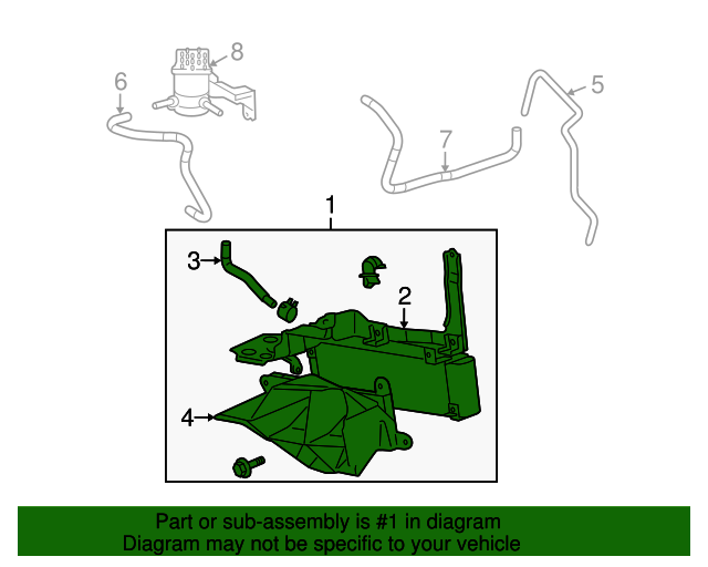 G9030-48031 - Oil Cooler Assembly - 2008-2010 Toyota Highlander | OEM ...