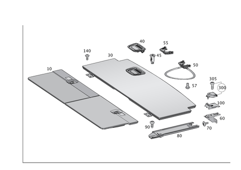 Load Compartment Floor for 2019 Mercedes-Benz GLS 450 | Mercedes-Benz ...