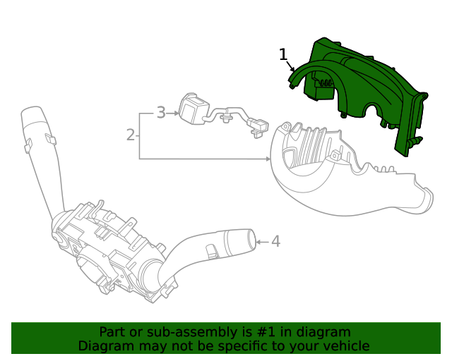2022-2023 Genesis GV70 Cover Cluster Fascia 84833-AR000-NNB | OEM Parts ...