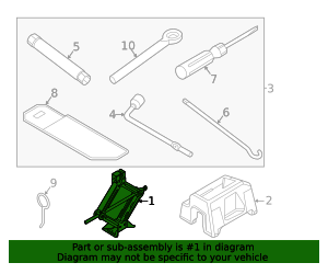 2020-2024 Hyundai Palisade Jack Assembly 09110-S8000 | OEM Parts Online