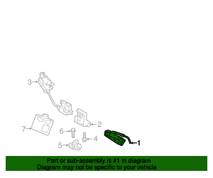 2013-2019 Hyundai Handle, Outside 81260-2W000 | OEM Parts Online