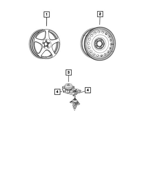 Wheel Spare for 2025 Jeep Grand Cherokee | Mopar eStore