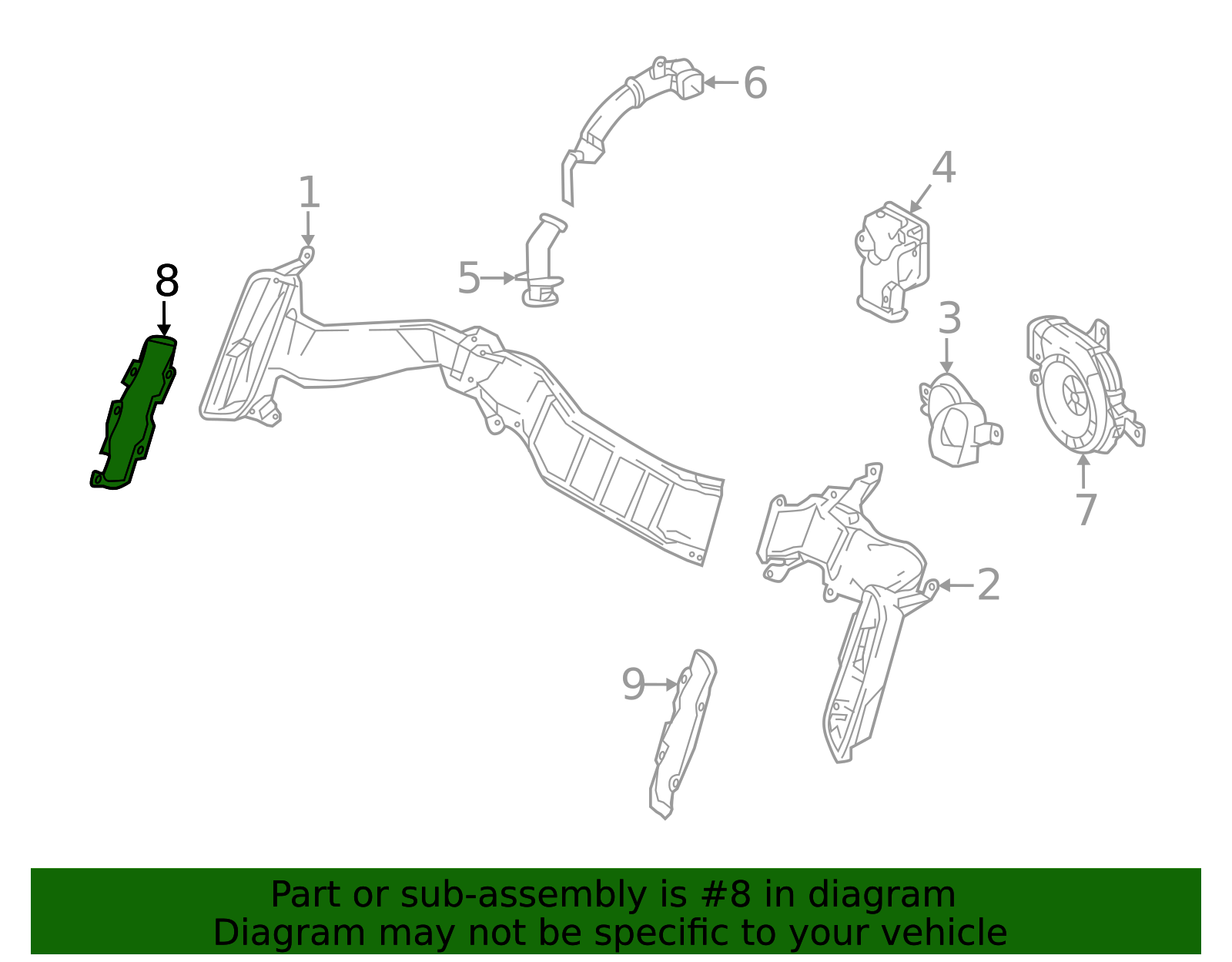 2021-2024 Toyota Mirai Filter G92DH-30100 | Toyota Parts Center