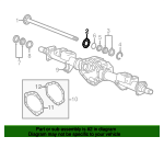 2011-2025 GM Rear Axle Shaft Gasket 20920620 GM | GMPartsDirect.com