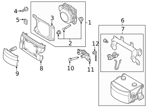N-907-777-02 - Mount Bracket U-Nut 2017-2024 Audi | AutoNation Parts