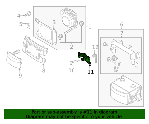 2019-2023 Audi Nozzle Bracket 4K0-955-196 | Audi USA Parts