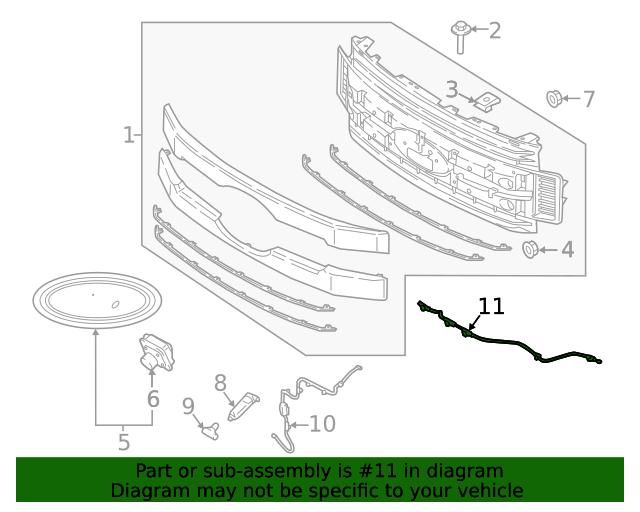 2017-2020 Ford Connector Hose HC3Z-17A605-D | Blue Springs Ford Parts