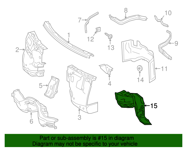 204-682-32-01 - Cowl Insulator 2010-2017 Mercedes-Benz | Mercedes-Benz ...
