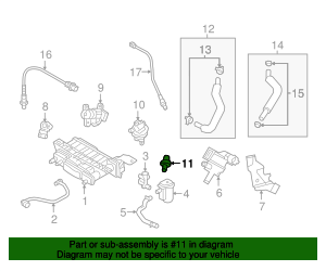 Genuine PCV Valve for 2008-2025 Hyundai | Part# 26740-2G000 | Hyundai ...