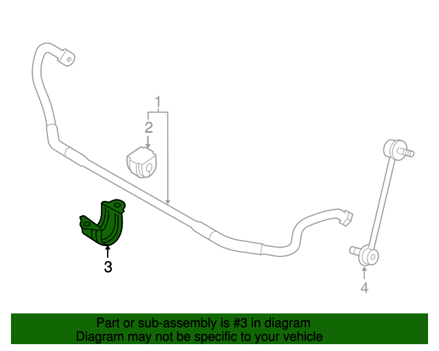 31306792207 - 2012-2023 BMW Bracket (31-30-6-792-207) | BMW of South ...