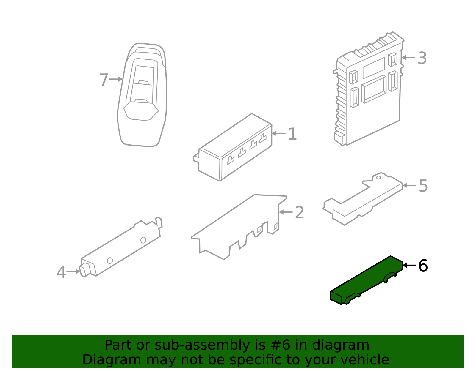JX7Z-19D596-C - High-Quality Keyless Entry Antenna for 2019-2024 Ford ...