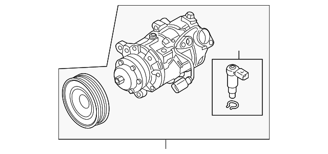 8W0-816-803-T - Compressor Assembly 2018-2024 Audi | Audi OEM Parts