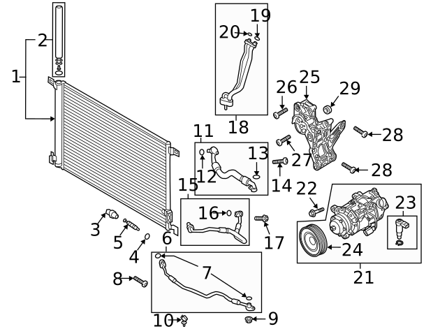 N-911-021-01 - Mount Bracket Bolt 2009-2024 Audi | Audi OEM Parts