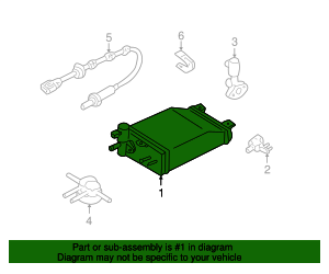 2000-2006 Infiniti Vapor Canister 14950-3H00B | OEM Parts Online