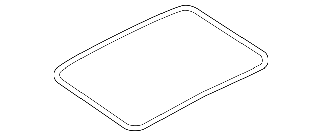 83A-877-459-A - Sunroof Frame Gasket 2019-2025 Audi | Audi OEM Parts
