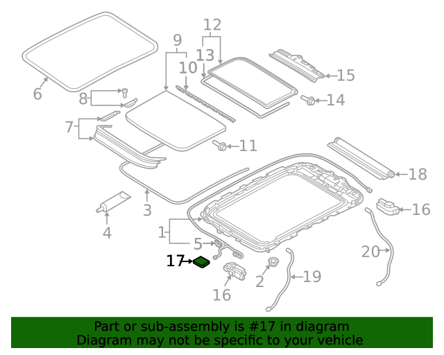 2019-2024 Audi Control Module 89A-907-594-BC | Audi USA Parts